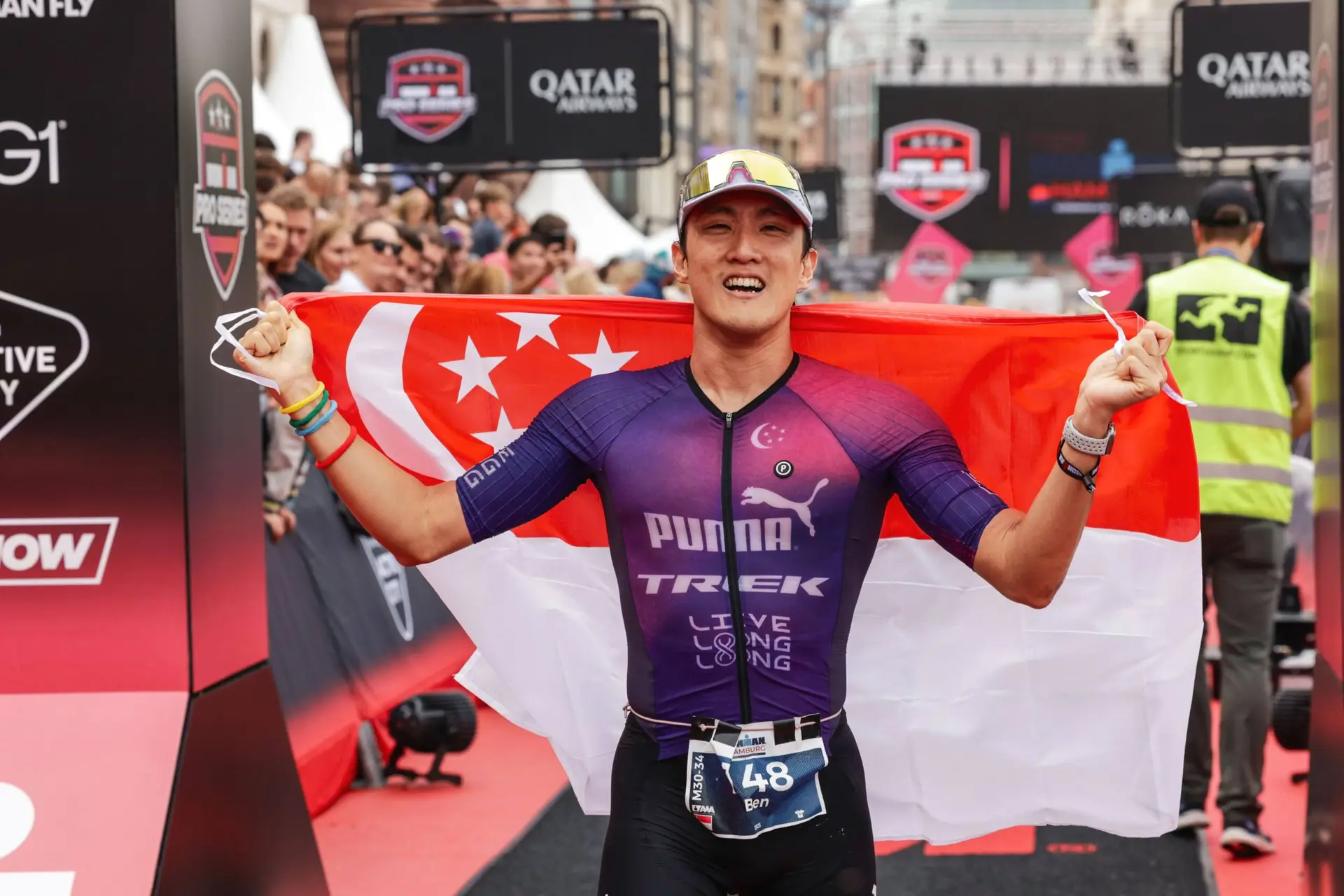 Ben Khoo Smashes Singapore Ironman Record in Hamburg - baseline.sg